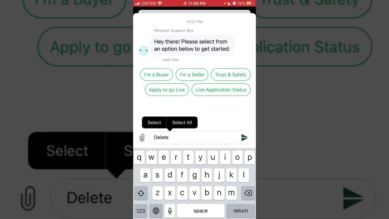 How to Delete Whatnot Account